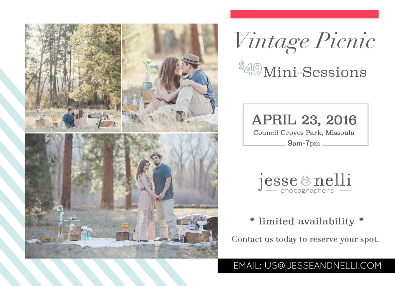 Vintage Picnic Couples Sessions - April 23